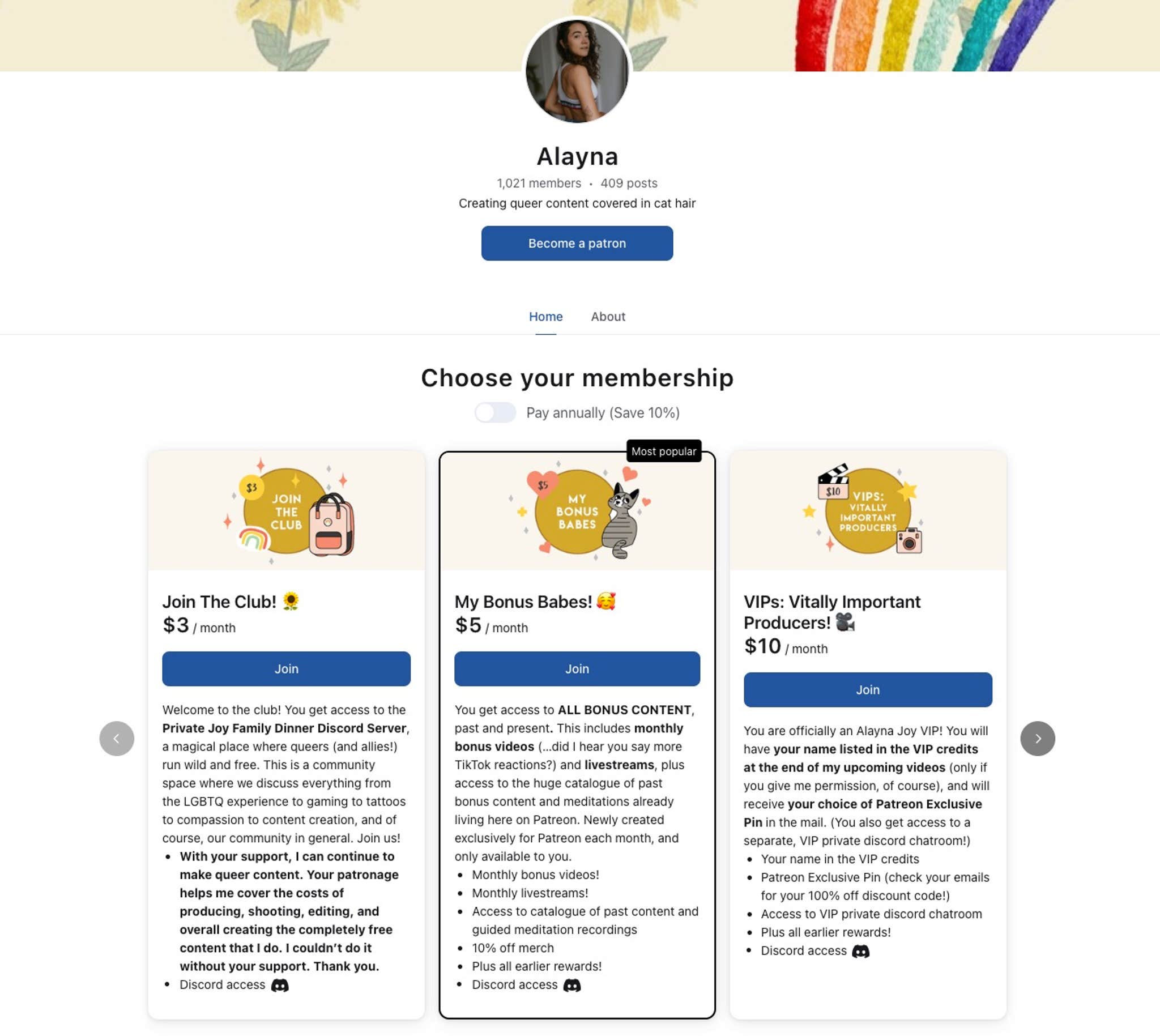 How to Structure Patreon Tiers & Rewards | Passionfruit